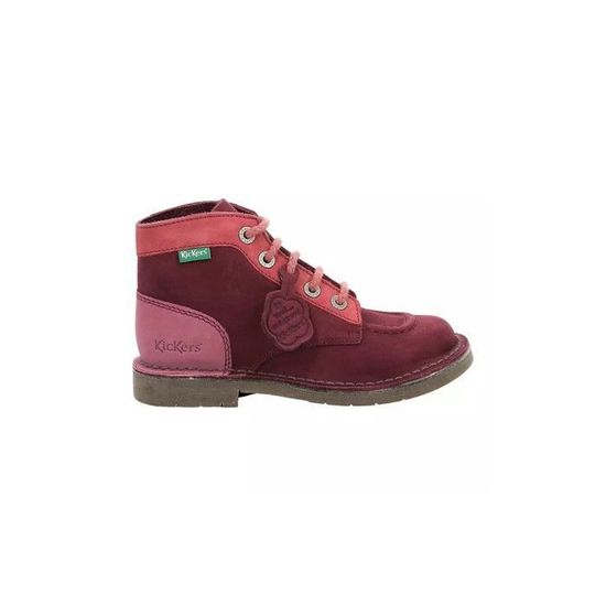 Bottines Kickers Bottines Kickers KICK COL Rose Rose - Cdiscount Chaussures