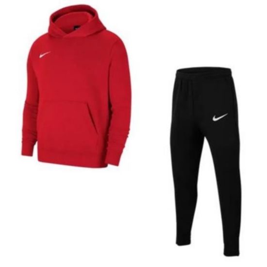 Jogging Polaire Garçon Nike Rouge et Noir - Respirant - Multisport ...