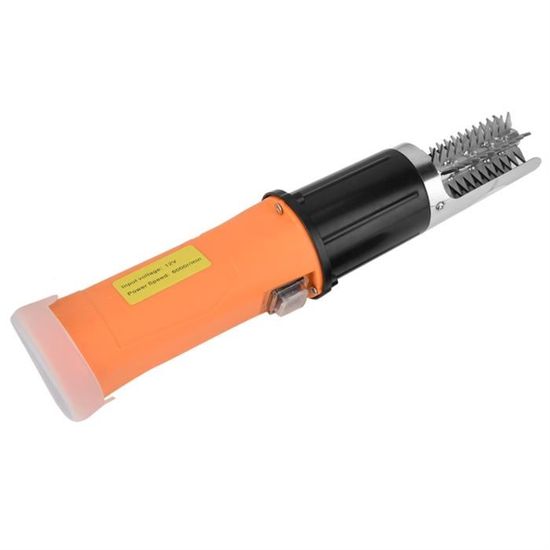 TMISHION écailleur de pêche Écailleur de poisson électrique, décapant de décapant de grattoir ...