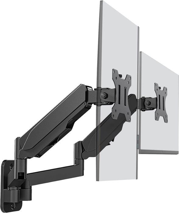Support Mural 2 Moniteur pour PC et TV – Écrans de 17 à 32" - Bras ...