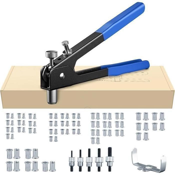 RIVEUTEUSE - PINCE A RIVET Kit d'outils de rivet – Ensemble d'outils à ...