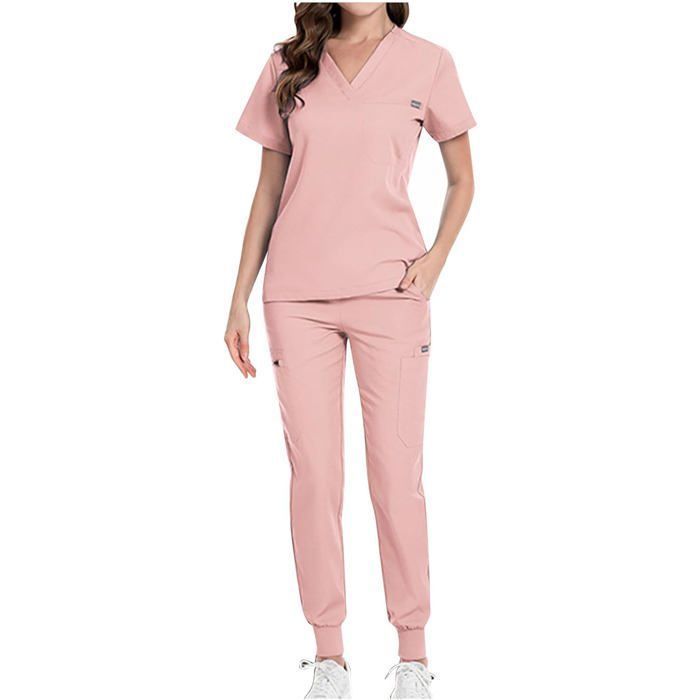Uniforme d'infirmière Ensembles de gommage multicolores for femmes ...