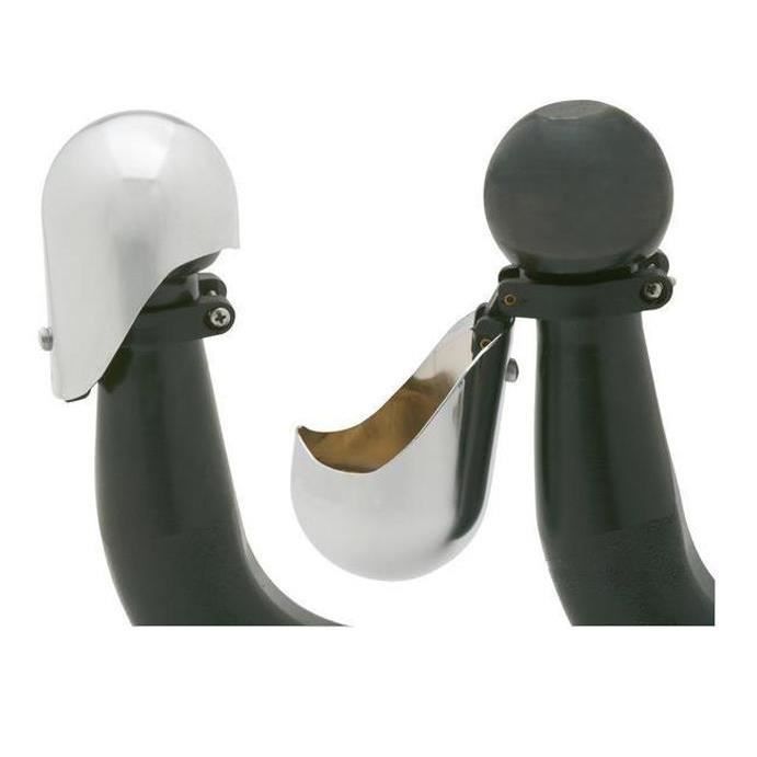 Cache ROTULE Pliable Universel En Métal Chromé - Cdiscount Auto