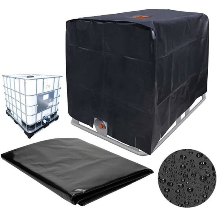 Bache cuve 1000l, Couverture IBC Couverture de réservoir deau IBC Seau ...