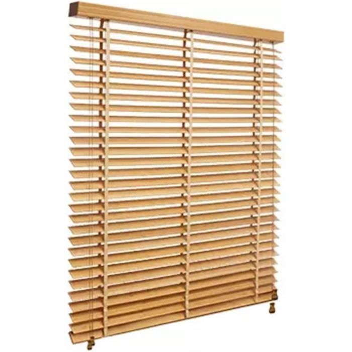 Stores Vénitiens En Bois,Stores Horizontaux À Lamelles Réglables Pour ...