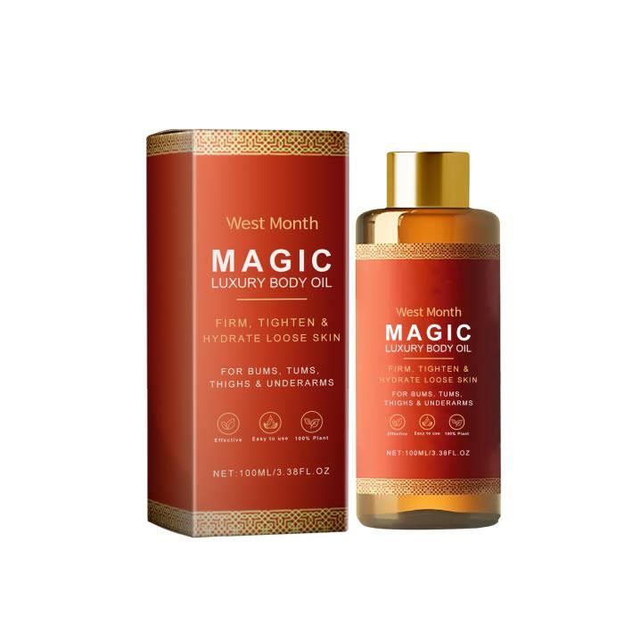 Besque Magic Body Oil, 100 Ml D'huile Hydratante Pour Tout Le Corps ...