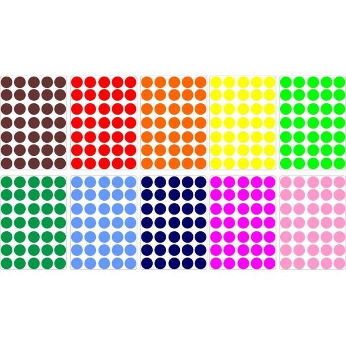 Lot gommettes autocollantes enfant ronde r3 - Cdiscount Jeux - Jouets