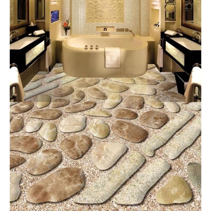 Autocollant De Sol Pvc 3D Décoratif Échelle Personnalisée 3D Peinture ...