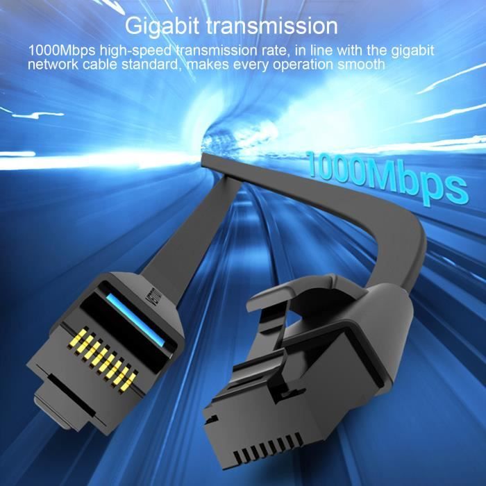 CABLE - FIL - GAINE Cordon réseau Transmission réseau Anti-brouillage ...