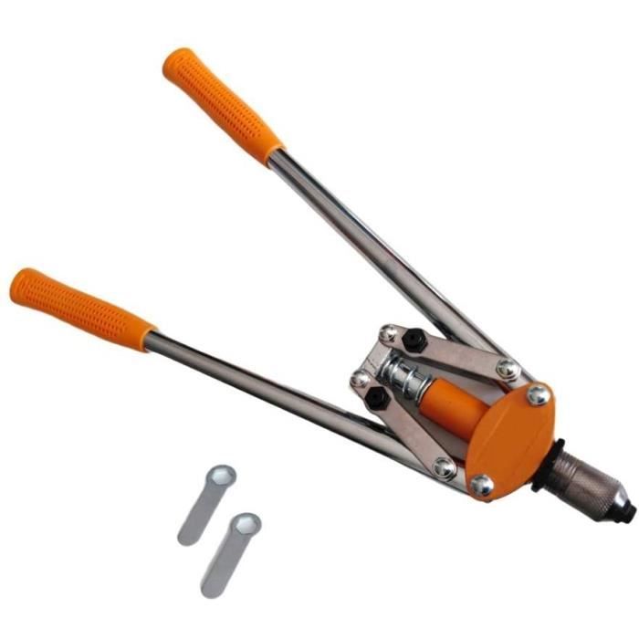 Riveteuse manuelle 17" 430 mm 2 poignées longues pince pour rivets ...