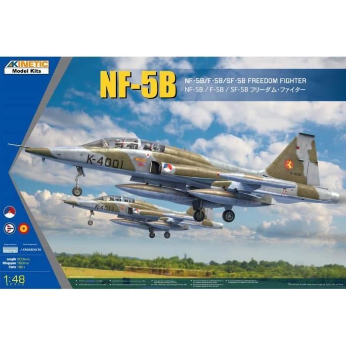 KINETIC Model Kits - Maquette Avion Nf-5b/f-5b/sf-5b Freedom Fighter ...