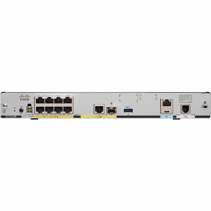 Routeur Cisco - Integrated Services Router 1113 - Modem ADSL - 8 ports ...