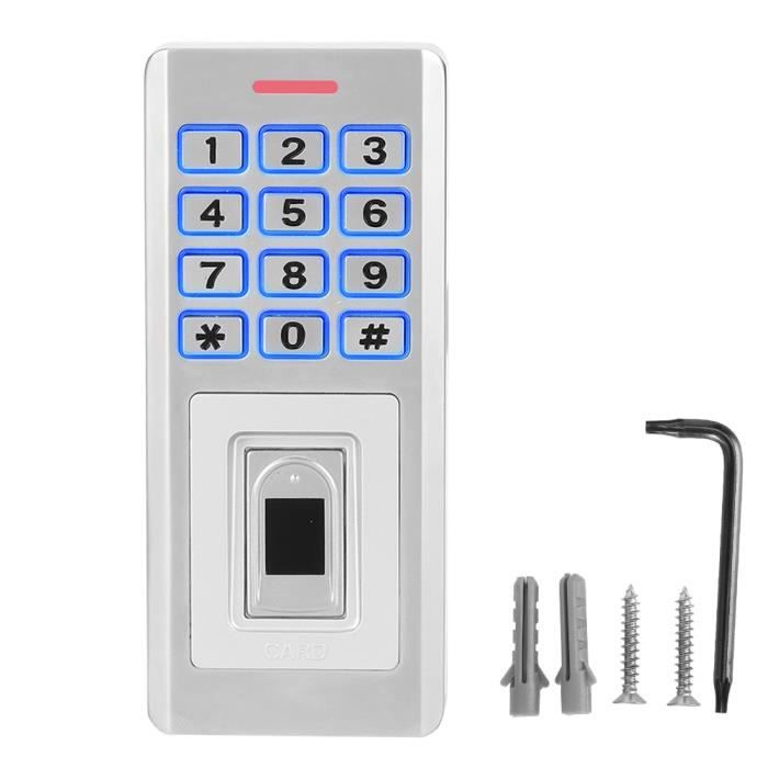 Drfeify Fingerprint Password Access Keypad, Fingerprint Access Control ...