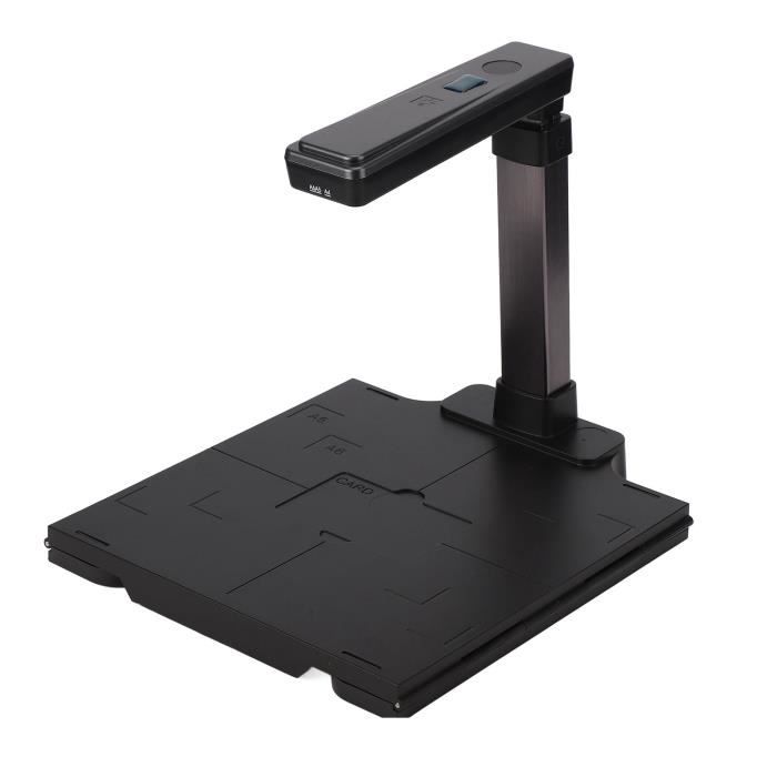 Fdit appareil photo de documents portable Scanner de caméra de documents 5MP Scanner de ...