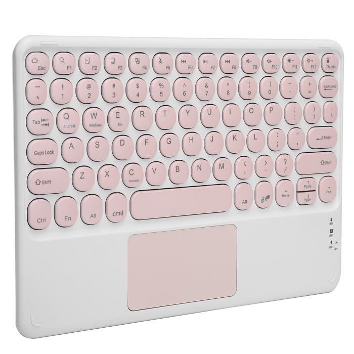 HURRISE Clavier sans fil Clavier Bluetooth Pavé Tactile Capuchon de ...