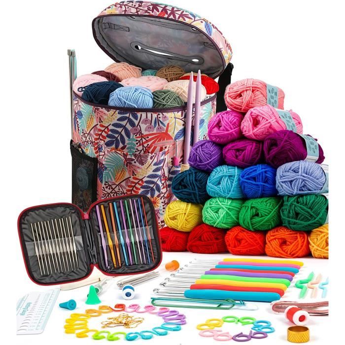 Kits de Crochet - MARSEE - 100 pièces - 30 Couleurs de Fil ...