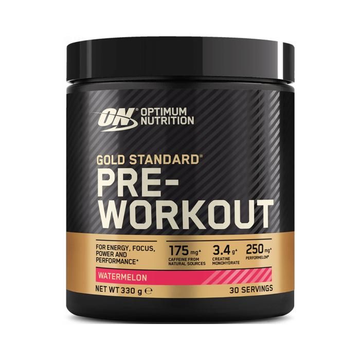 Booster Optimum Nutrition - Gold Standard Pre-Workout - Watermelon 330g ...