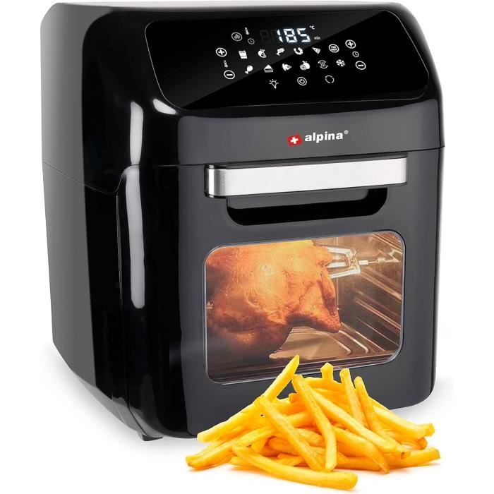 Friteuse Sans Huile 12L - Airfryer 1800W - Friteuse Electrique - Friteuse Air Fryer Xxl Avec ...