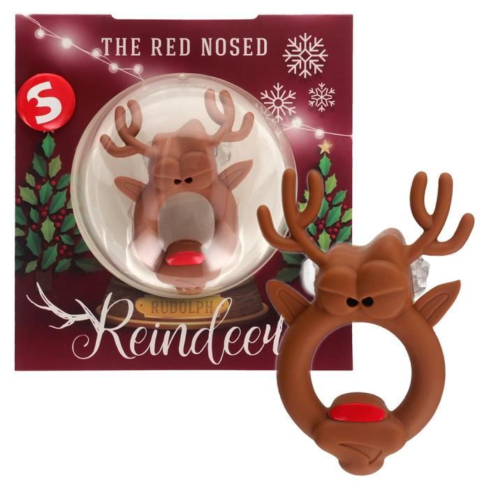 COCKRING VIBRANT RING RUDOLPH THE RED NOSED REINDEER - Cdiscount ...