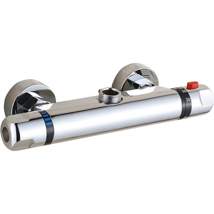 Msuto Mitigeur Thermostatique Douche, Murale Robinet Thermostatique de ...