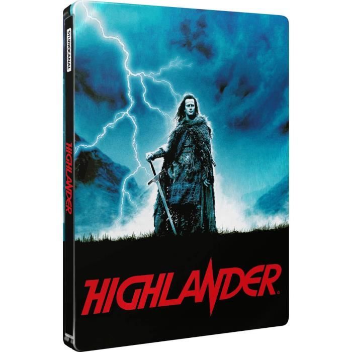 Highlander Blu-ray 4K + Bluray Steelbook Edition française - Cdiscount DVD