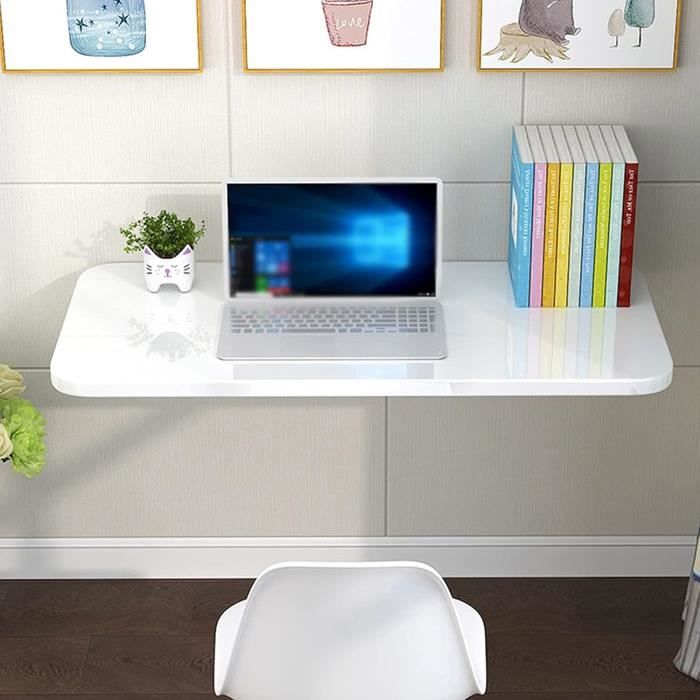 Table Murale Rabattable - Table Pliante Murale Cuisine-Petit Bureau ...