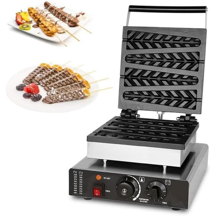 Gaufrier Électrique 1750 W – Machine De Fabrication De Gaufres ...