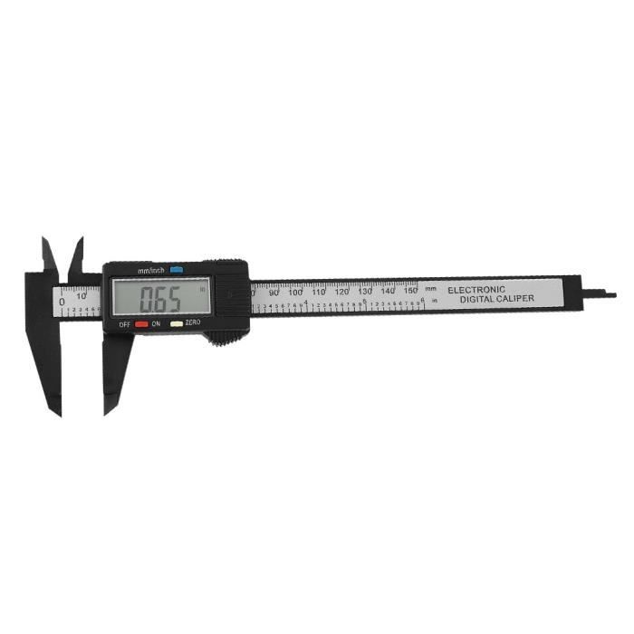 MICROMETRE,0-150mm--Pied à Coulisse Numérique Vernier, de Dimension 100 ou 150 mm, Outil de ...