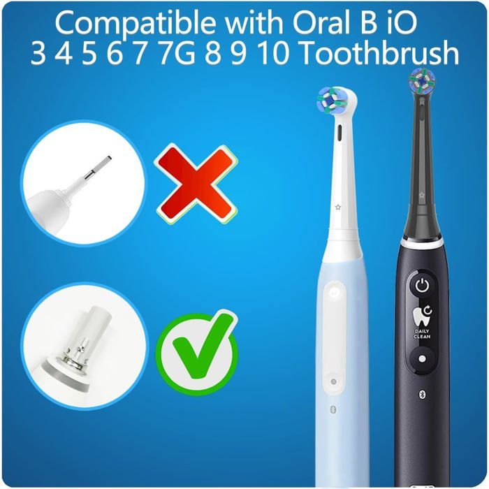 Brossette De Rechange Compatibles Avec Les Brosses Electriques Oral B ...