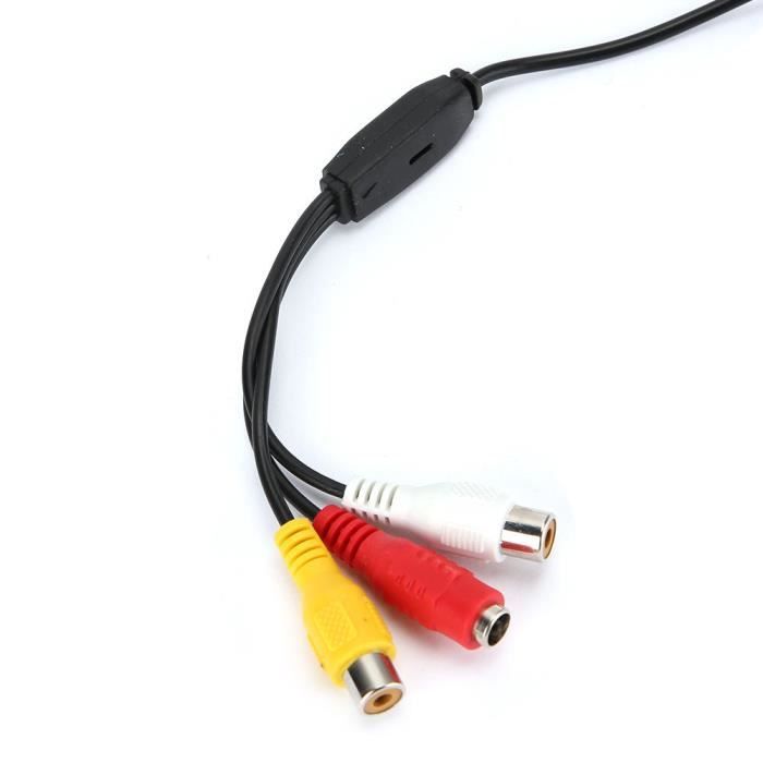 ARAMOX Caméra IR 1000TVL Filaire IR Mini CCTV Micro Minuscule Caméra HD ...