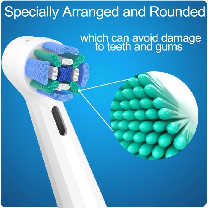 Brossette De Rechange Compatibles Avec Les Brosses Electriques Oral B ...