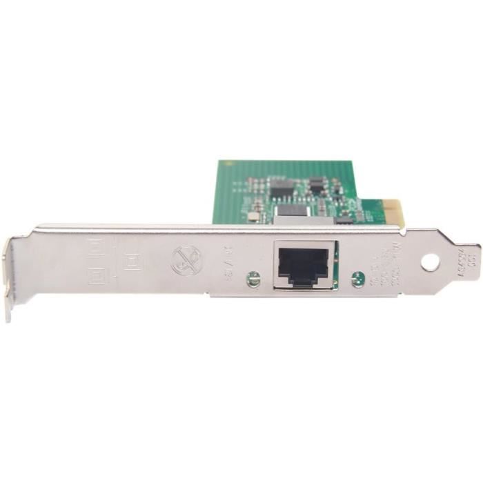 Gigabit Pci-E Carte Réseau Intel I210-T1 Chip, 1Gb Ethernet Pci Express X1 Lan Adaptateur ...