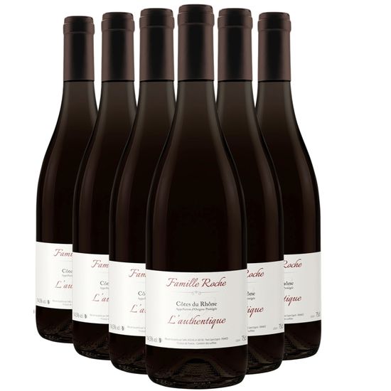 Famille Roche Côtes du Rhône L'Authentique 2023 - Vin Rouge de la ...