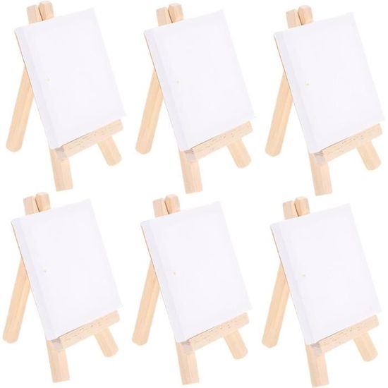 6 Ensembles Tableau Chevalet Signe Chevalet De Table Mini Artiste ...