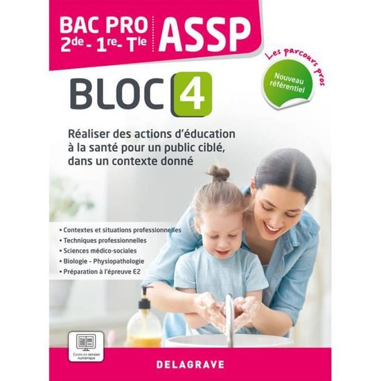 Les Parcours Pros - ASSP - Bloc 4 - 2de, 1re, Tle Bac Pro ASSP (2023 ...