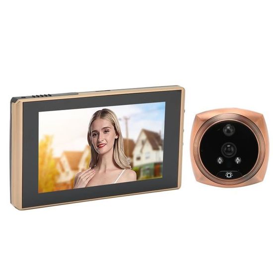 YUM Judas de visionneuse de porte numérique Visionneuse Intelligente de ...