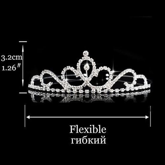 DIADEME,10--Diadèmes de princesse colorés pour enfants, accessoires de ...
