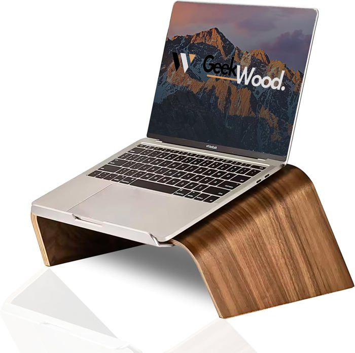 Salta Support Ordinateur Portable Bois - Support Mac - Support Pc ...