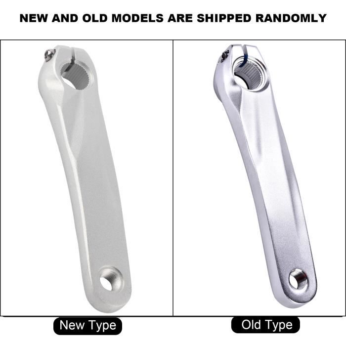 YOSOO Bras de manivelle de vélo Bras de manivelle gauche de vélo en ...