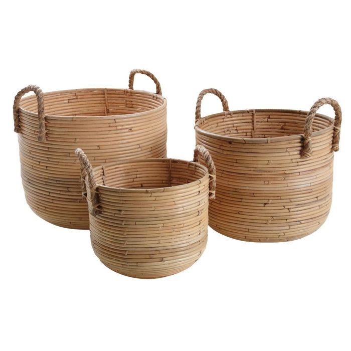 Cache-pot ronds en poelet (Lot de 3) - Cdiscount Jardin