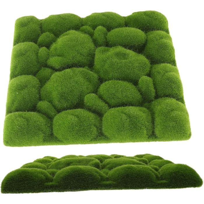 2 Pièces Panneau Micro Paysage Prop Mousse Micro Paysage Décor Faux ...