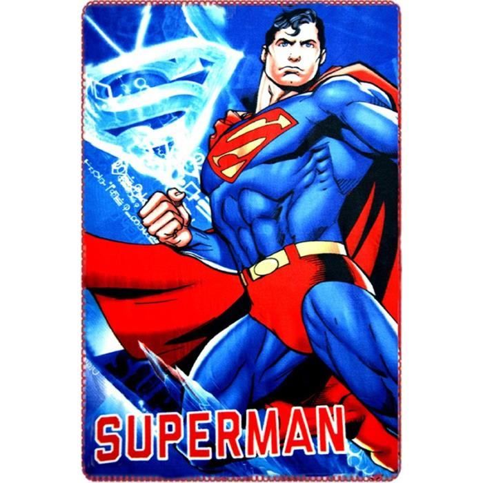 Plaid - SUPERMAN - Plaid Superman - Cdiscount Maison