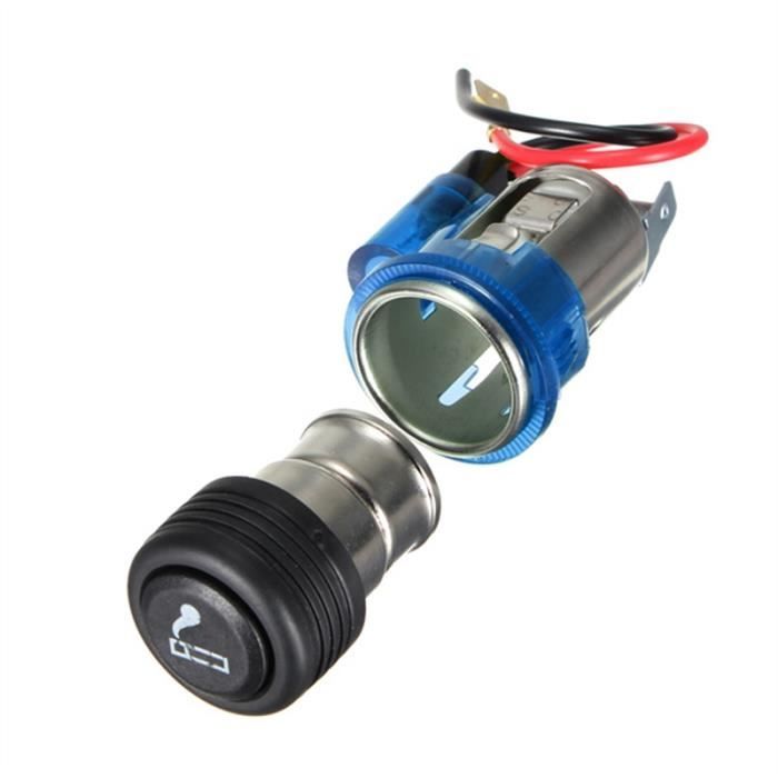 Universal Illuminous allume-cigare voiture 12V montage pour moto ...
