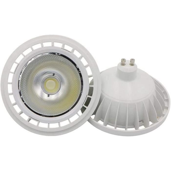 LED Ar111 GU10 15W Spotlight 1500LM COB GU10 piste de piste,ampoule de remplacement de lampe ...