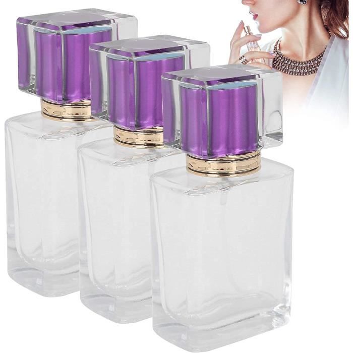 Bouteilles de Parfum 50ml Vides, Flacon Spray Vide Bouteille Parfum ...