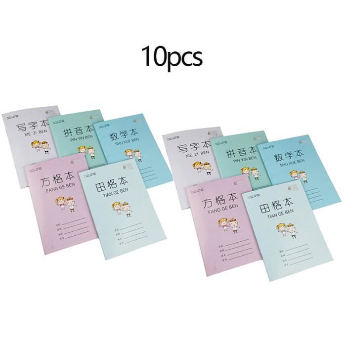 Feuillet mobile,Cahier d'exercices du caractère chinois Han Zi,cahier d ...