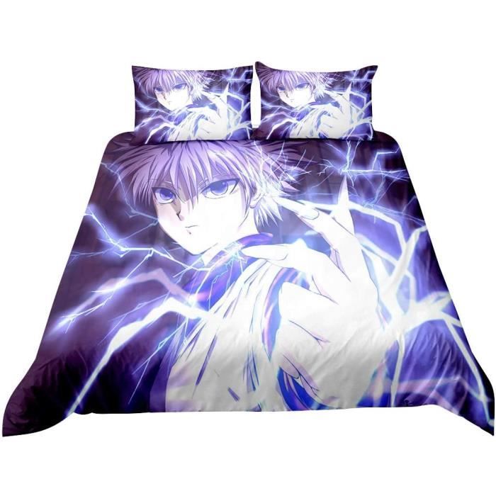 Parure de Lit Hunter X Hunter Killua Hisoka Gon - Motif 3D - Fibre de ...