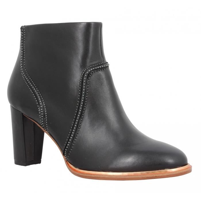 CLARKS Bottines Ellis Betty Noir Femme - Cdiscount Bricolage