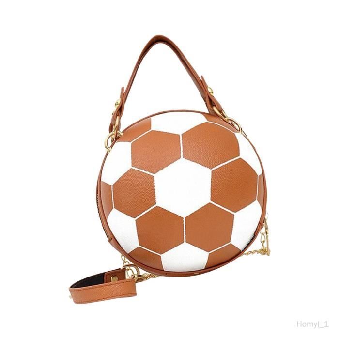 Sac à main - COLAXI - Football - Cuir PU - Bandoulière - Zippée ...