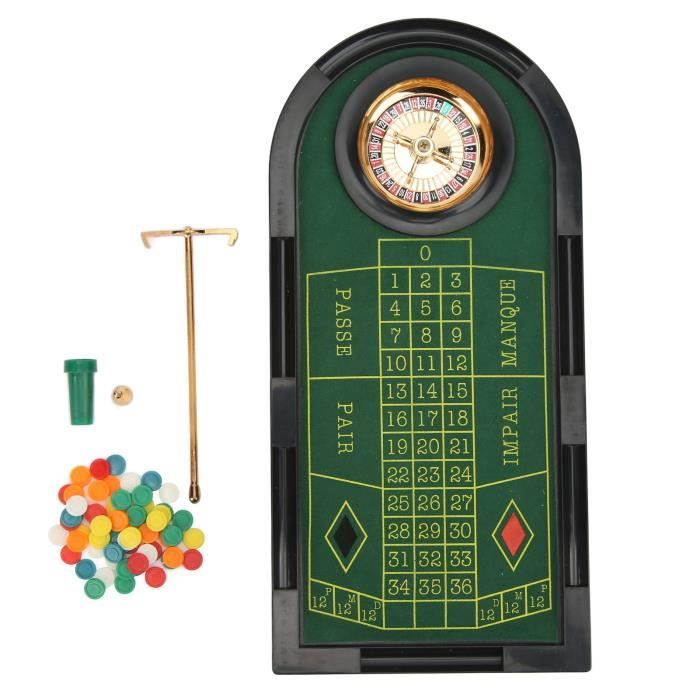 HURRISE jeu à boire à la roulette Mini jeu de Roulette ensemble ...